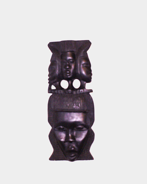 Maasai Mask | Hand Painted Maasai Mask from Kenya, Africa